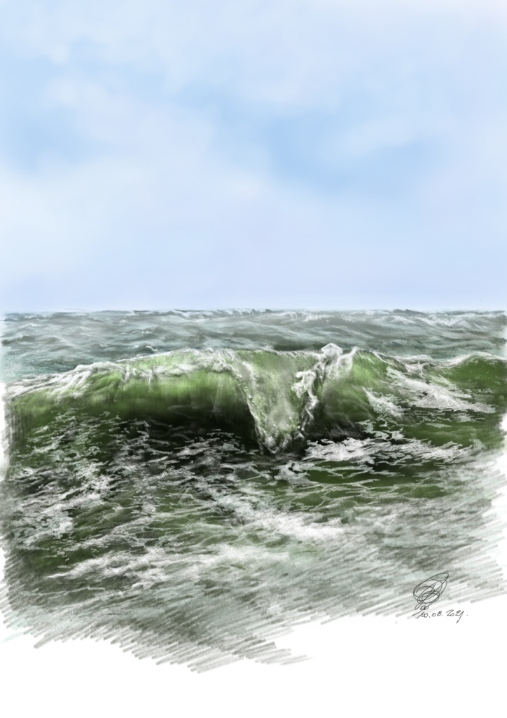 La vague - L'art de Pascal